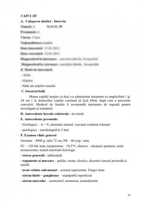 Atestat Îngrijirea copiilor cu convulsii febrile | Atestat Asistență ...