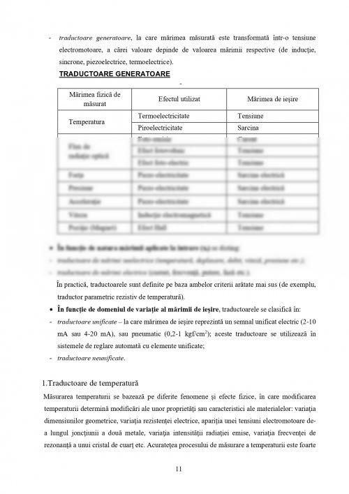 Atestat Tipuri de traductoare | Atestat Mecanică