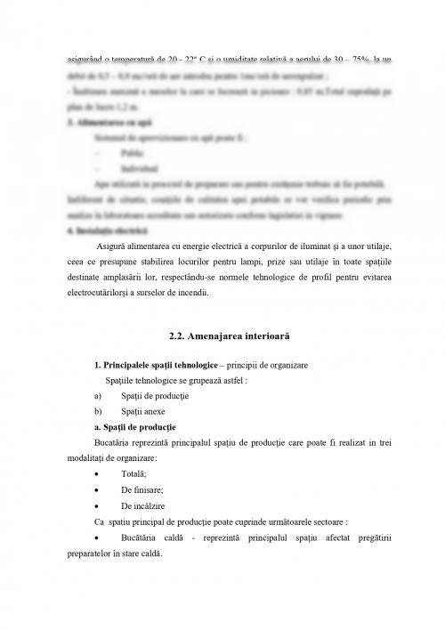 Atestat Restaurant cu specific muntenesc | Atestat Turism