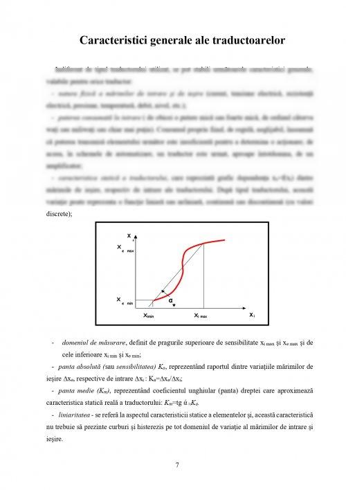 Atestat Tipuri de traductoare | Atestat Mecanică