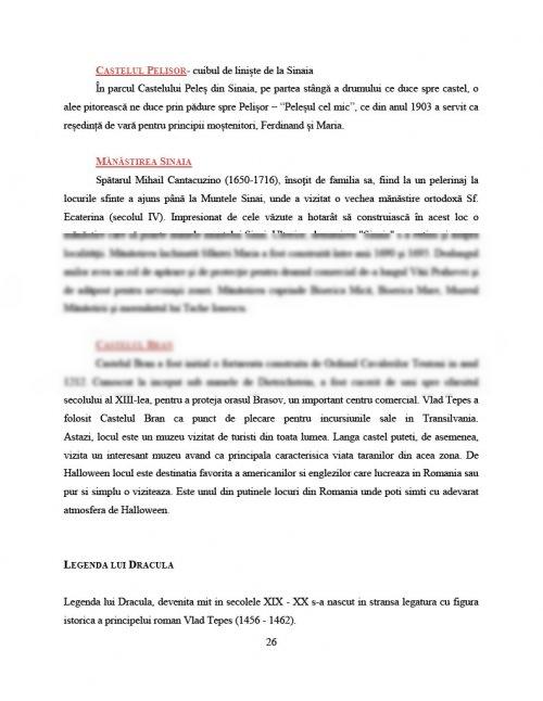 Atestat Circuit turistic in Transilvania | Atestat Turism