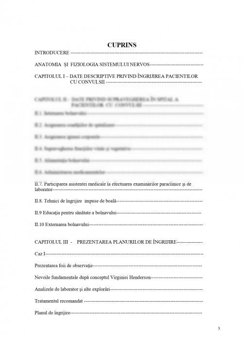 Atestat Îngrijirea copiilor cu convulsii febrile | Atestat Asistență ...